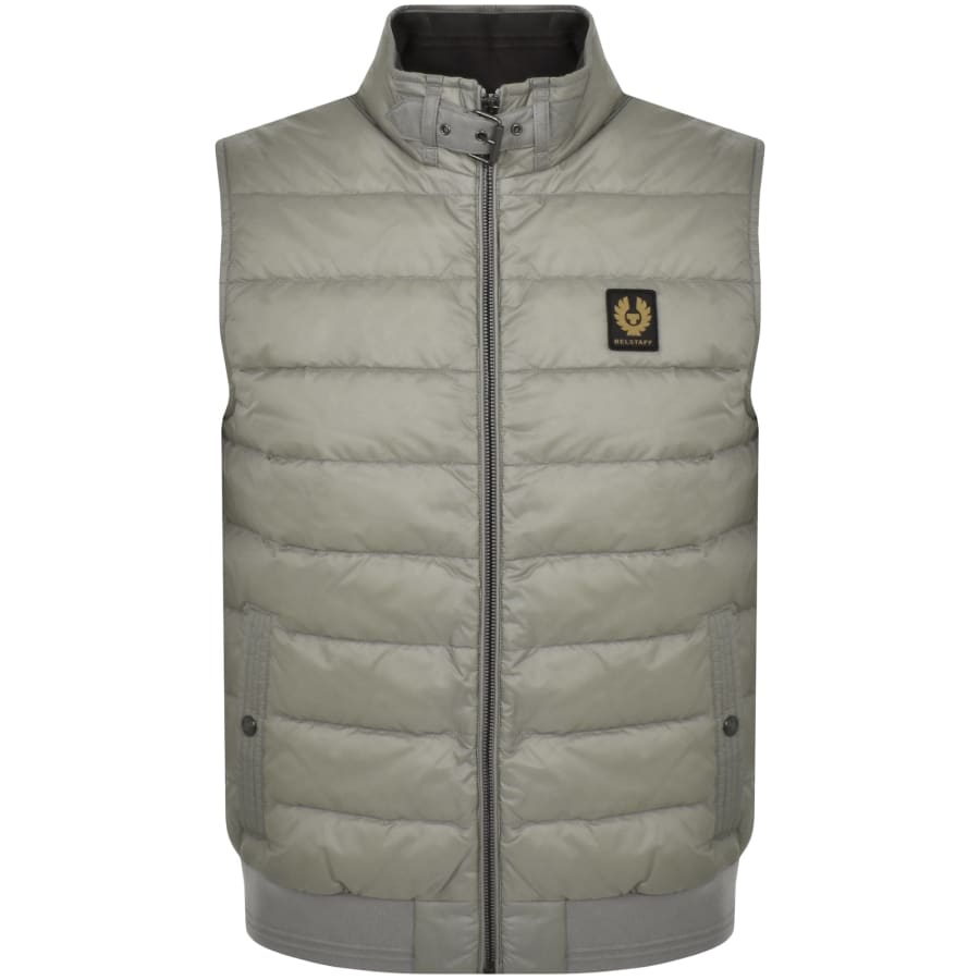 Belstaff Circuit Puffer Gilet Grey | Mainline Menswear